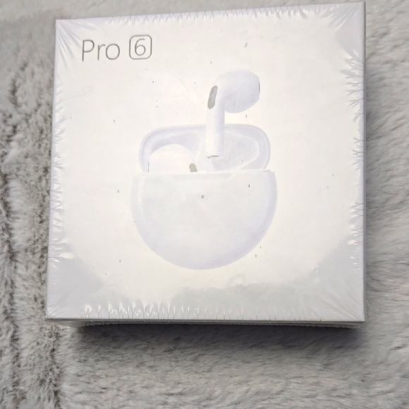 Headphones | Pro 6 Wireless Earbuds In White | Poshmark
